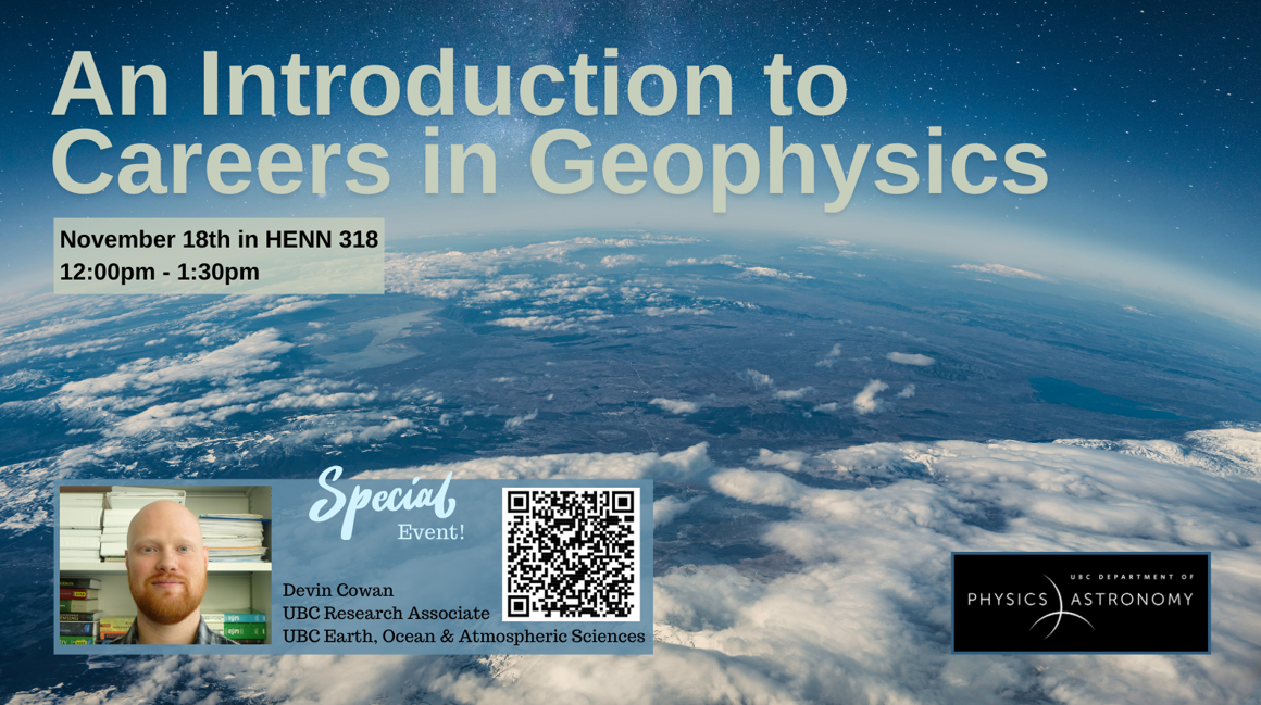 An Introduction to Careers in Geophysics | UBC Physics & Astronomy